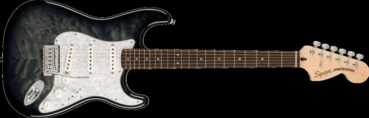 Squier Stratocaster Qmt Affinity - Music Shop Bellus